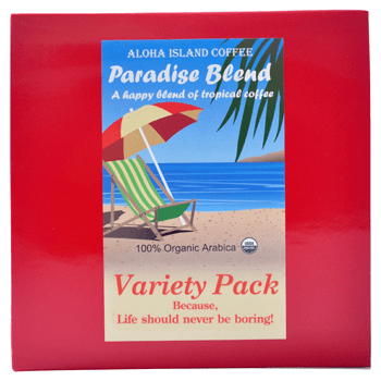 Aloha Island Variety Pack Coffee Pods 36ct – coffeeforlessos.com