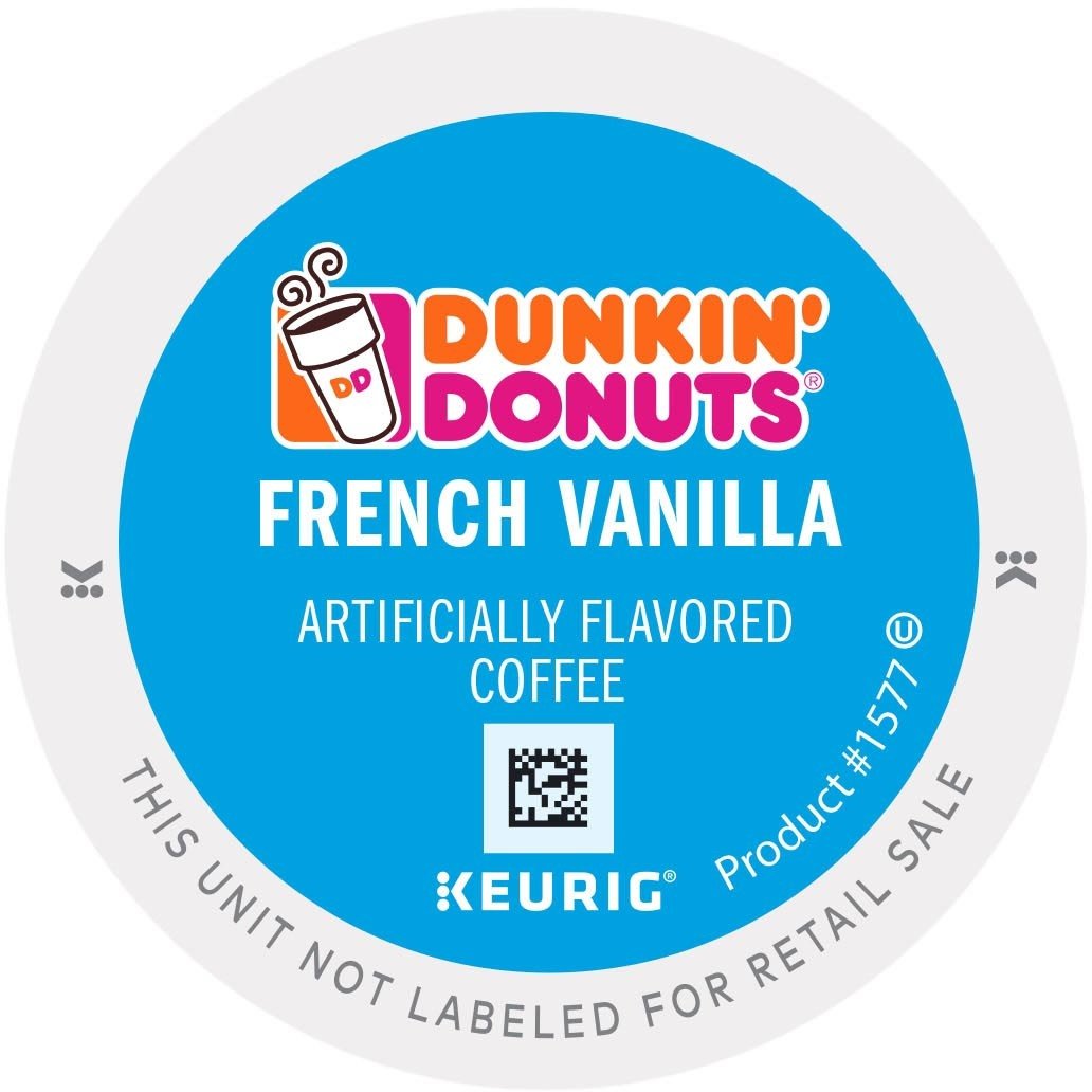 Dunkin' Donuts French Vanilla K-cups 96ct – coffeeforlessos.com